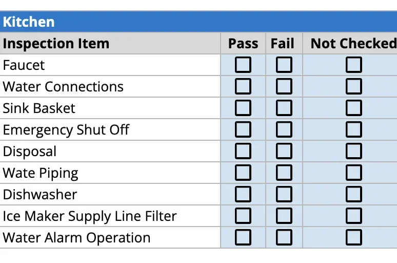 Residential plumbing inspection template (free download) - Housecall Pro