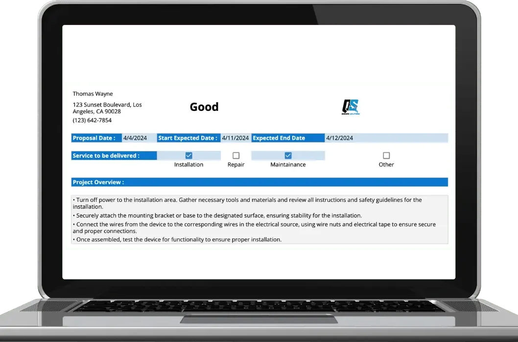 Proposal template (free download) - Housecall Pro