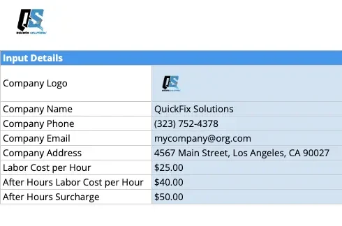 Price book template (free download) - Housecall Pro