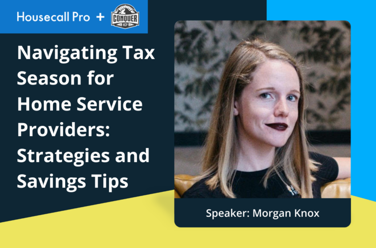 Navigating Tax Season for Home Service Providers: Strategies and ...