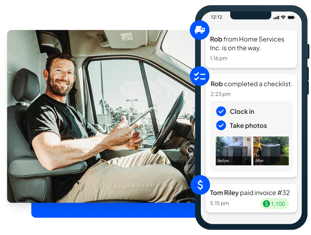 Handyman Business Software - CRM, Scheduling, Invoicing